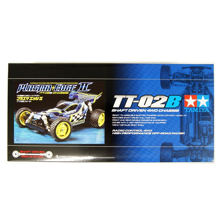 TAMIYA PLASMA EDGE II TT-02B Kit 1:10 - 58630 – RC Garage Hobby Shop
