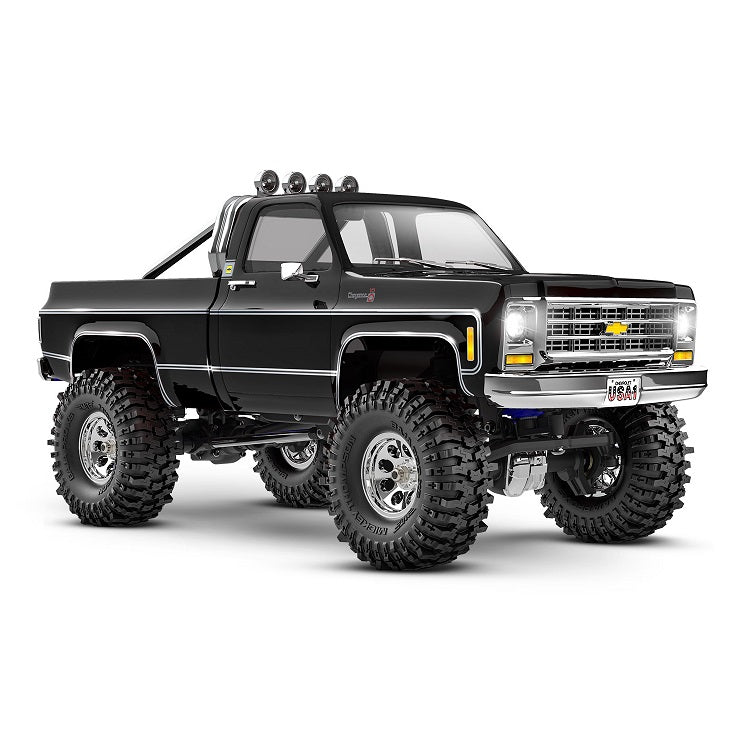 TRAXXAS TRX-4M 1:18 Chevrolet K10 High Trail Edition Black w/ TQ 2.4Ghz Radio, 87T Brushed Motor ...