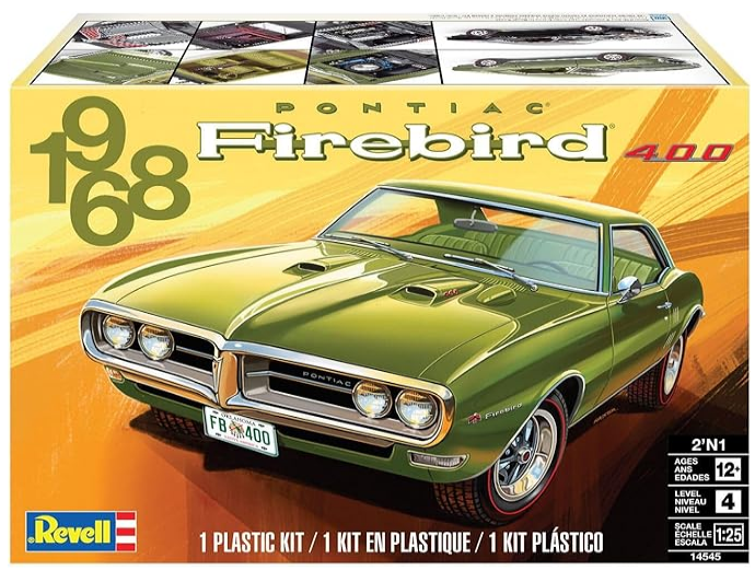 REVELL 1968 Pontiac Firebird 1:25 - 14545 – RC Garage Hobby Shop
