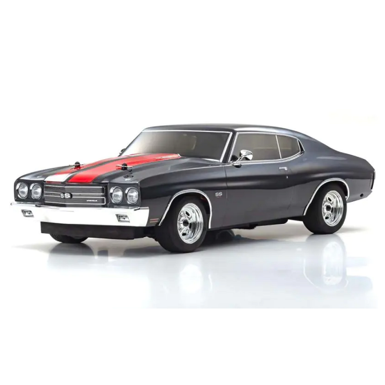 KYOSHO 1970 Chevy Chevelle SS Black/ Red 1:10 Fazer 4wd Mk2 w/ Syncro 2 ...