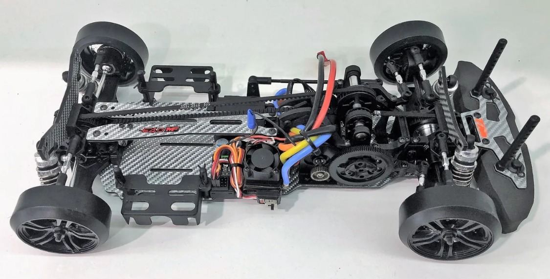 TEAM MAGIC Nissan R35 Brushless E4D MF 1:10 Drift Car w/ 2.4Ghz Radio ...