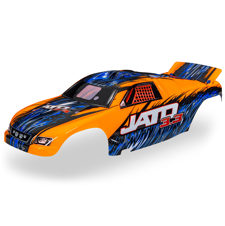 TRAXXAS Body Shell Orange Painted suit Jato - 5511T – RC Garage Hobby Shop