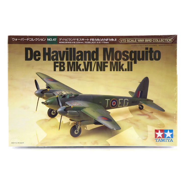 TAMIYA De Havilland Mosquito FB Mk.IV/ NF Mk.II 1:72 - 60747 – RC ...