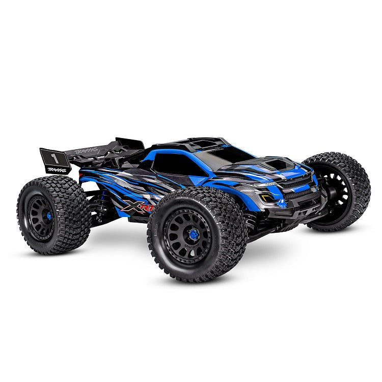 TRAXXAS XRT Blue 8S Extreme Brushless X-Truck with TQi 2.4Ghz Radio and ...
