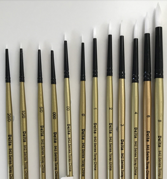 DELTA 4 Toray Paintbrush Round - DL942.04H – RC Garage Hobby Shop