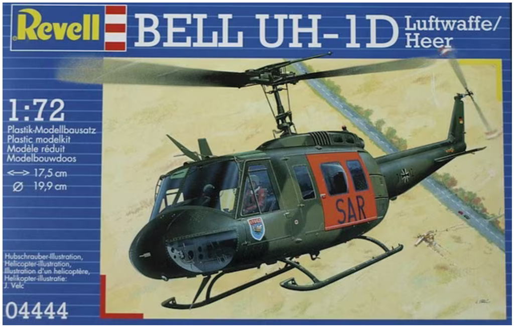 REVELL Bell UH-1D HEER 1:72 - 04444 | RC Garage Hobby Shop