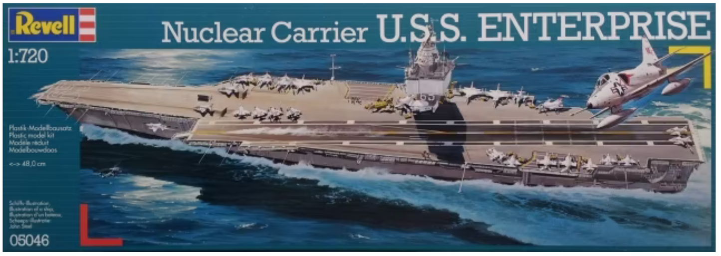 REVELL USS Enterprise 1:720 - 05046 – RC Garage Hobby Shop