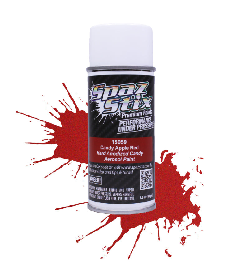 SPAZ STIX Candy Apple Red Spray paint 3.5oz - SZX15059 – RC Garage ...