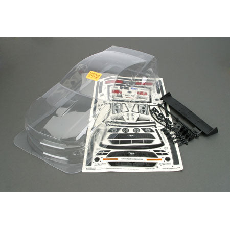 HPI Ford Mustang GT-R Clear 200mm Body Shell - HPI-17504 – RC Garage ...