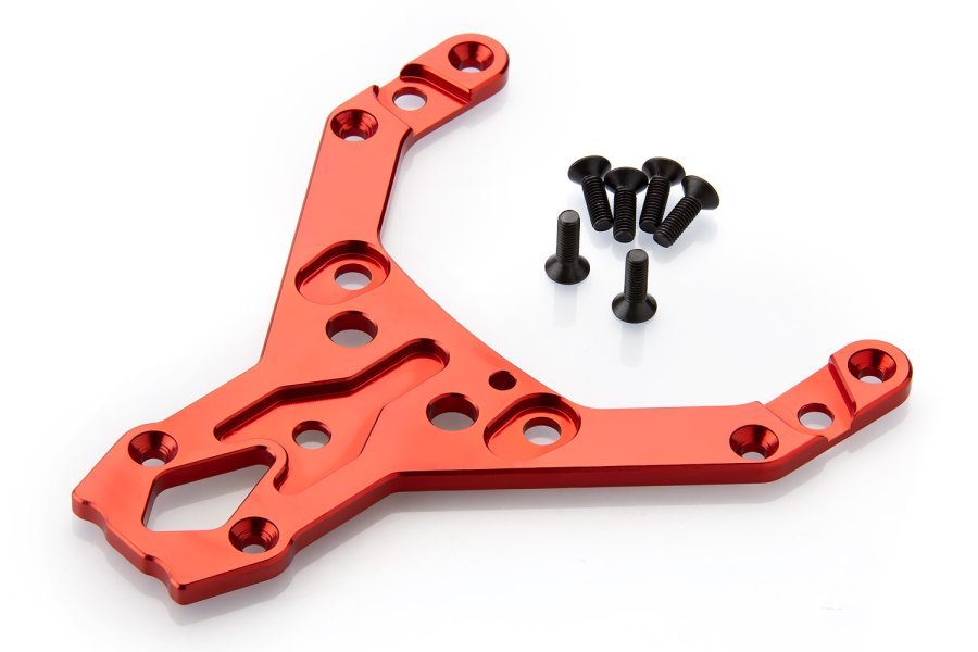 ROVAN CNC Billet Front Upper Plate Orange - ROV-95097A | RC Garage ...