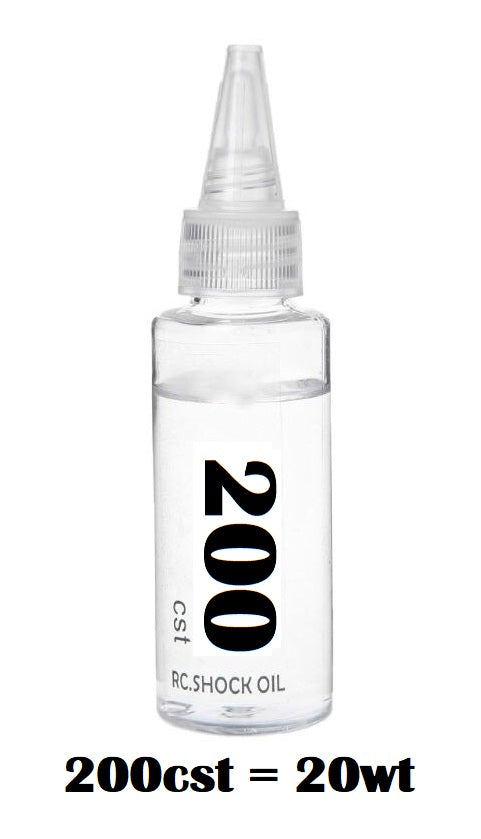 RCG Shock Oil 20wt 50ml - RCG-SHOCKOIL-20 – RC Garage Hobby Shop