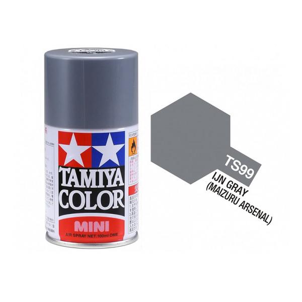 TAMIYA TS-99 IJN Flat Grey Maizuru Arsenal Matt Spray 100ml - 85099 ...