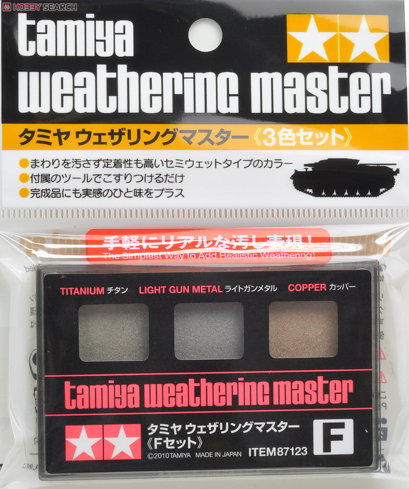 TAMIYA Weathering Set F - T87123 – RC Garage Hobby Shop